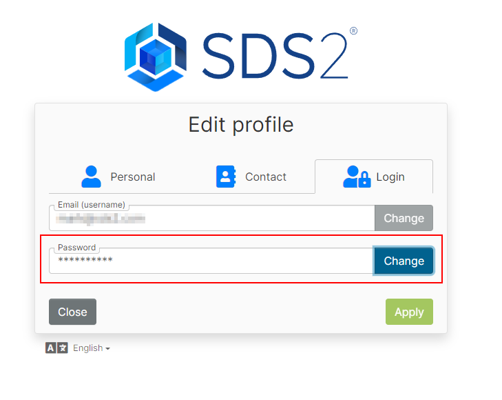 SDS2 Login and License Management
